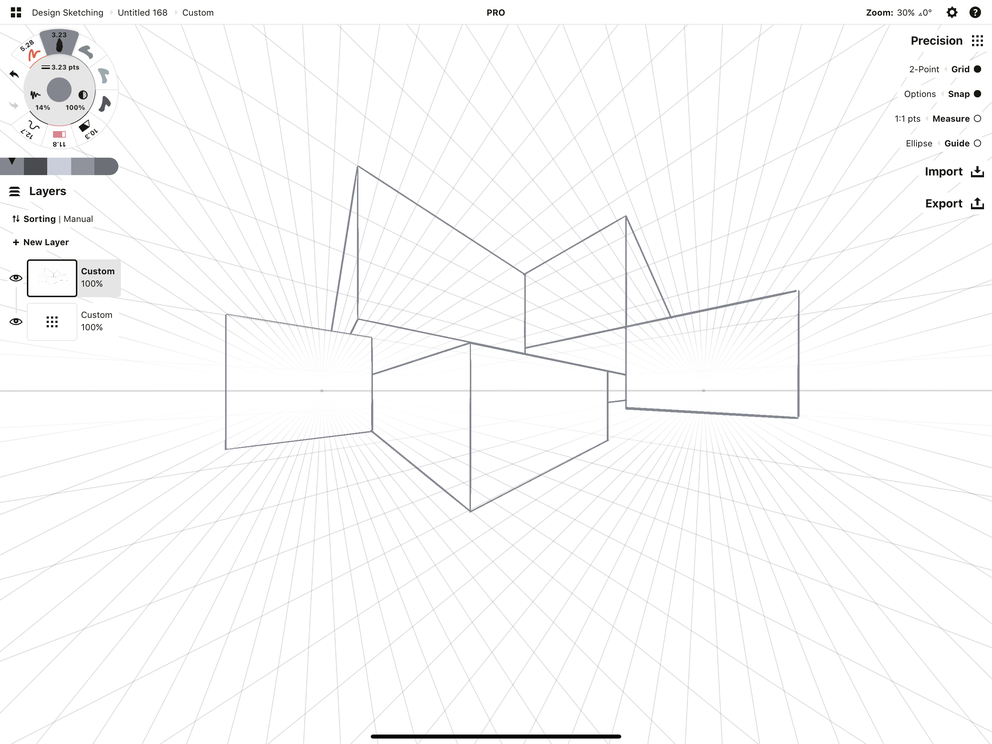 How to Sketch with a Perspective Grid • Concepts App • Infinite ...