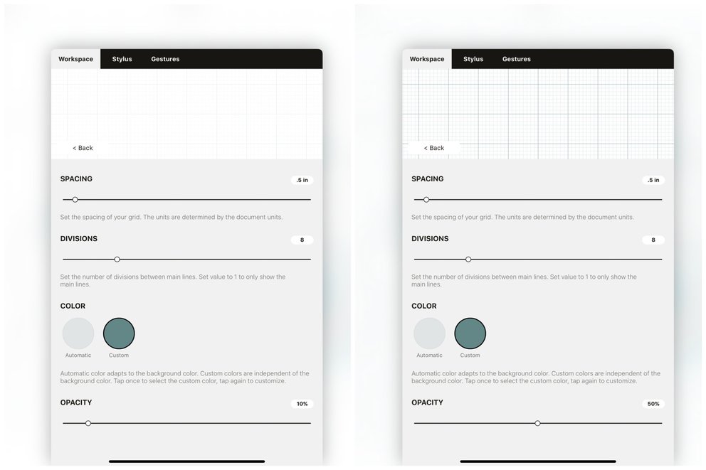 How to Edit Your Grid • Concepts App • Infinite, Flexible Sketching