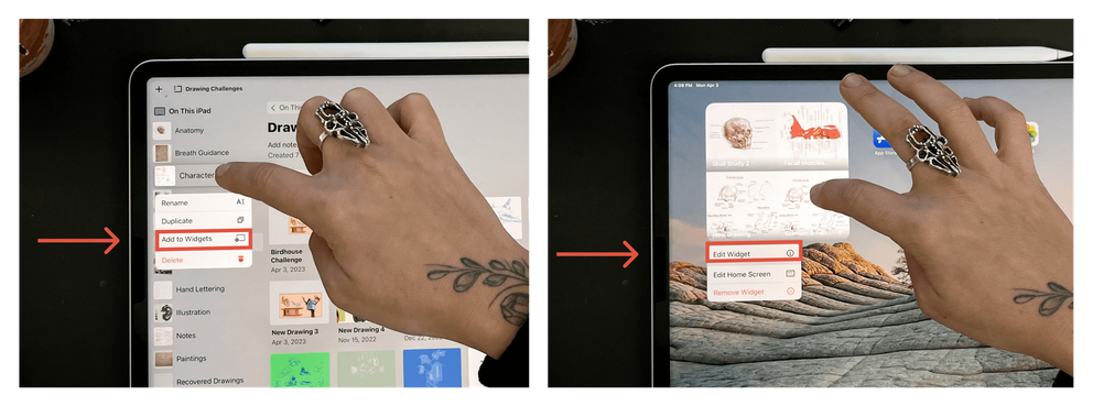 How to Use Widgets • Concepts App • Infinite, Flexible Sketching How to Use Widgets • Concepts App • Infinite, Flexible Sketching
