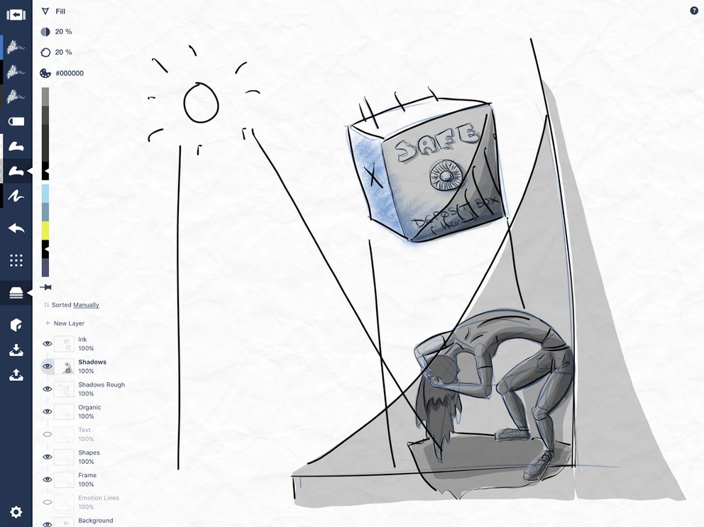 Character Sketching Basics • Concepts App • Infinite Flexible Sketching
