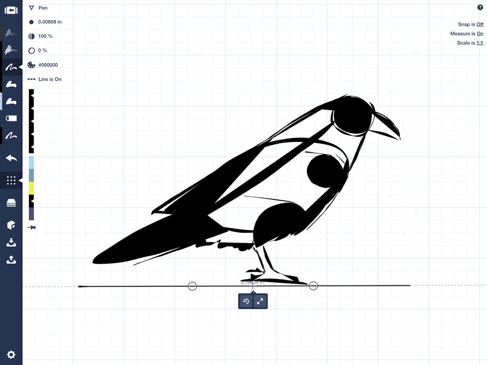 How to Make an Easy Reflection • Concepts App • Infinite, Flexible Sketching