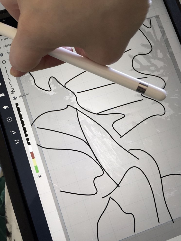 How to Design a Stained Glass Window on iPad • Concepts App • Infinite ...
