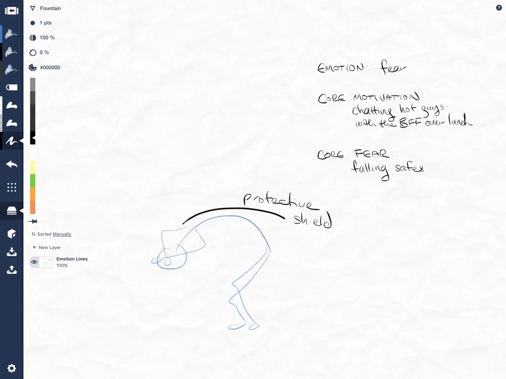 Character Sketching Basics • Concepts App • Infinite Flexible Sketching