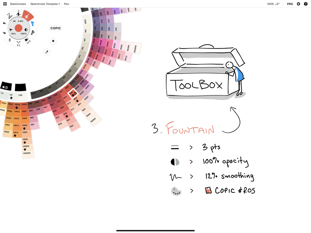 The Concepts Sketchnoting Toolbox • Concepts App • Infinite, Flexible ...