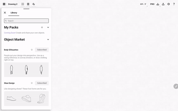 How To Use The Object Library Concepts App Infinite Flexible Sketching