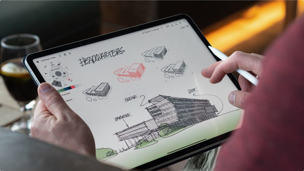 Concepts for Architects • Concepts App • Infinite, Flexible Sketching