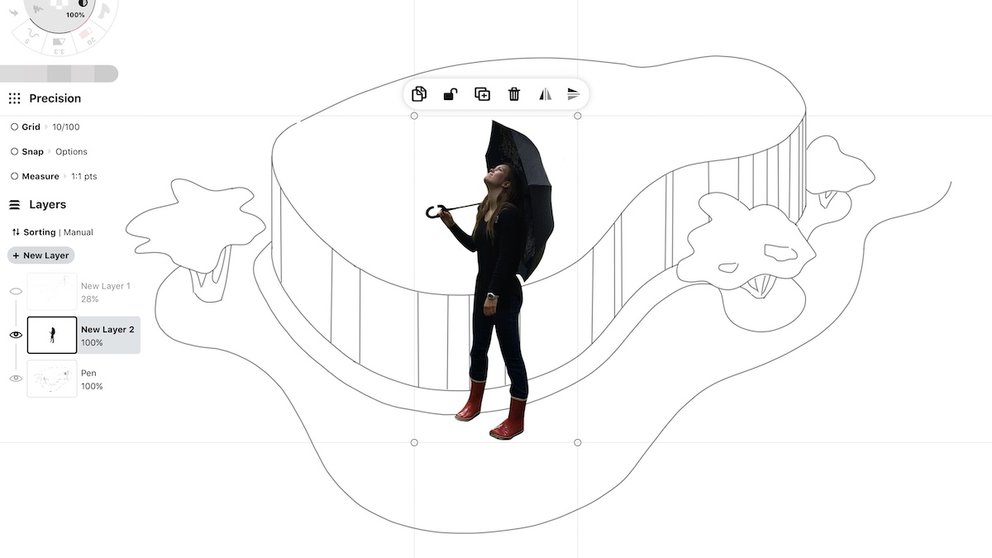 How to Make a Transparent PNG Object • Concepts App • Infinite ...