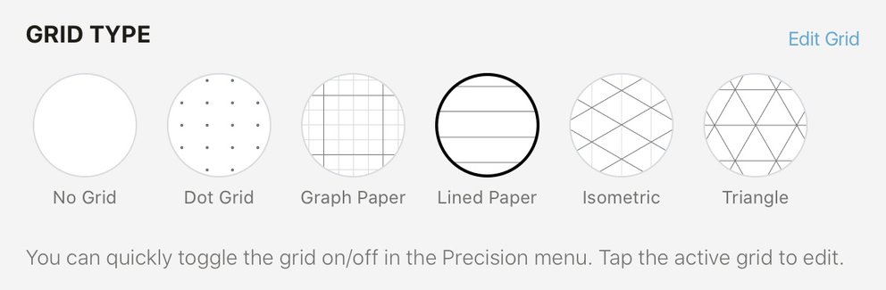 How to Create Lined Paper • Concepts App • Infinite, Flexible Sketching