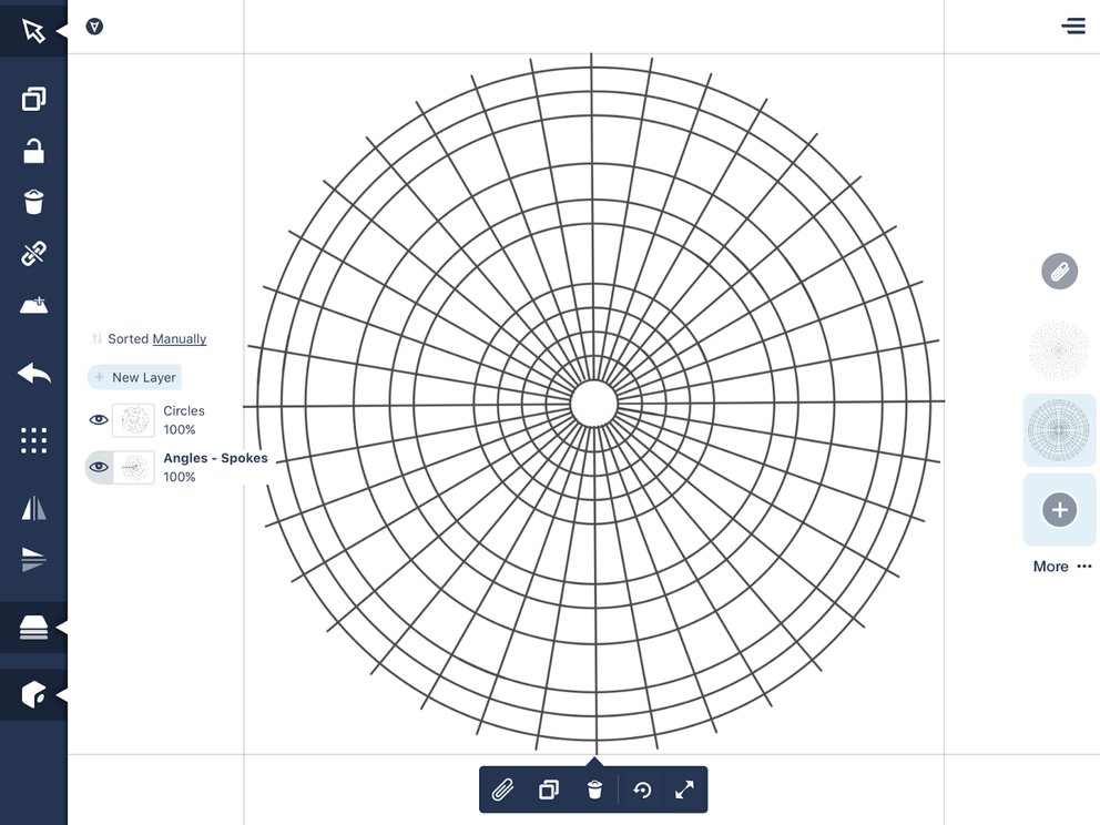 How to Draw a Mandala in Concepts • Concepts App • Infinite, Flexible ...