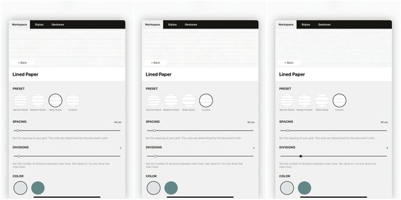 How to Create Lined Paper • Concepts App • Infinite, Flexible Sketching