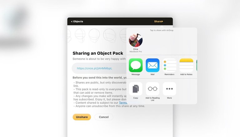 Using the Object Library and Make Your Own Objects • Concepts App • Infinite, Flexible Sketching