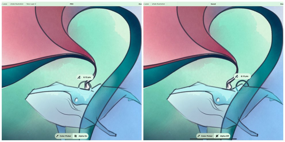 How To Use The Color Picker • Concepts App • Infinite Flexible Sketching