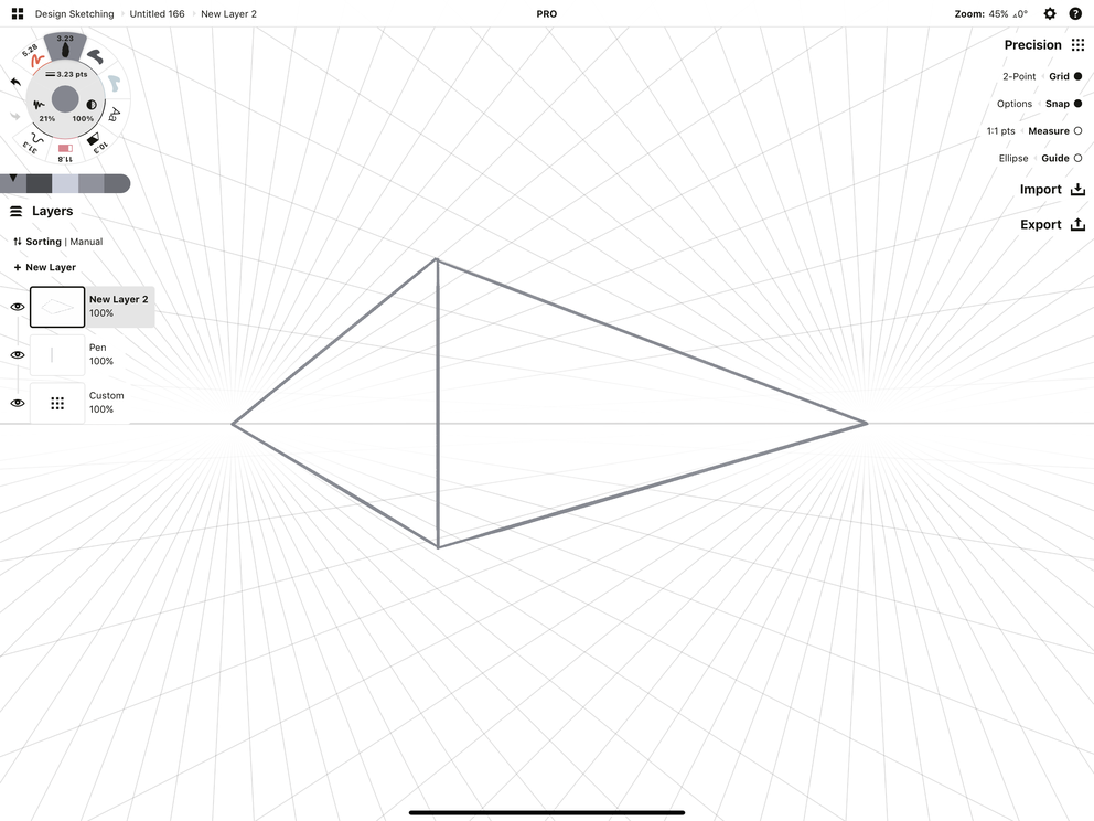 How to Sketch with a Perspective Grid • Concepts App • Infinite ...