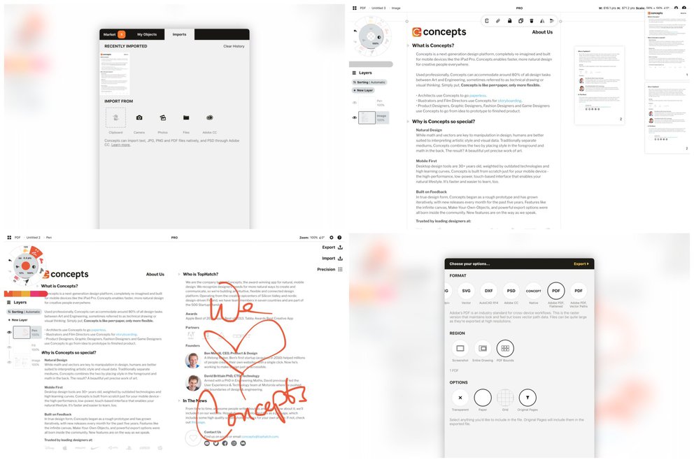 Tips for Exporting Your Designs • Concepts App • Infinite, Flexible ...