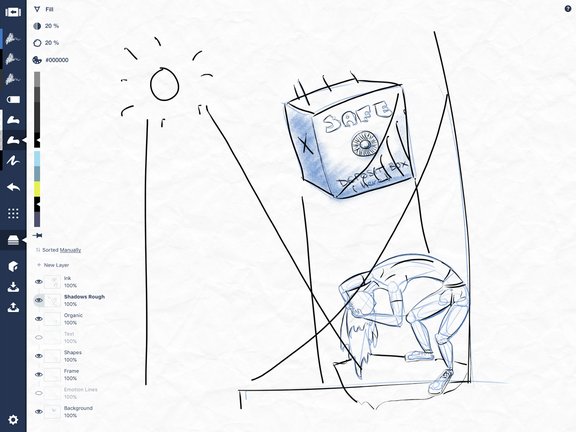 Character Sketching Basics • Concepts App • Infinite Flexible Sketching