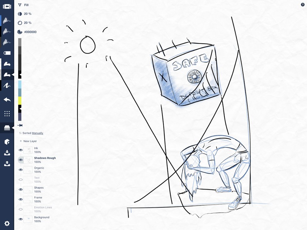 Character Sketching Basics • Concepts App • Infinite, Flexible Sketching