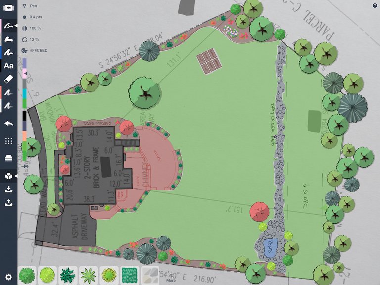 How to Design a Landscape • Concepts App • Infinite, Flexible Sketching