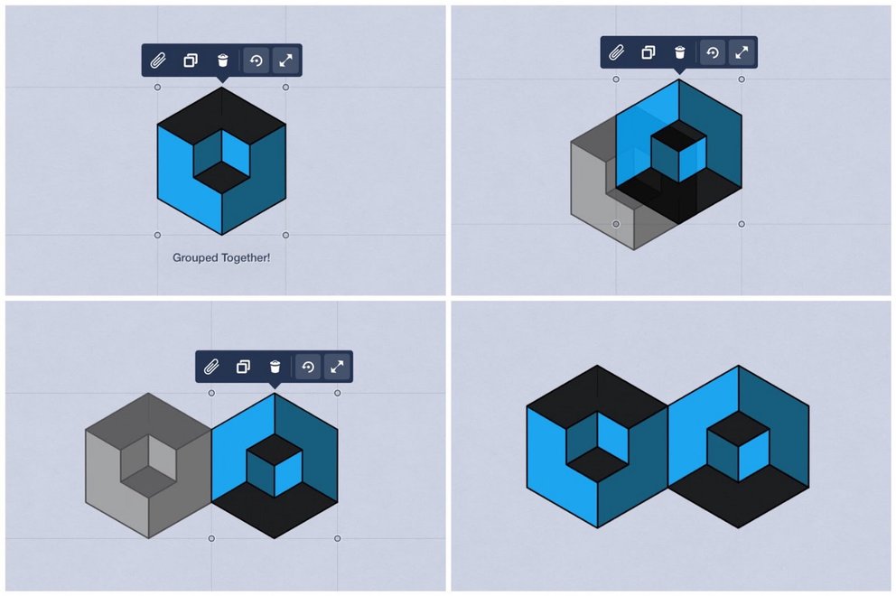 Create Your Own Geometric Illusions • Concepts App • Infinite, Flexible ...