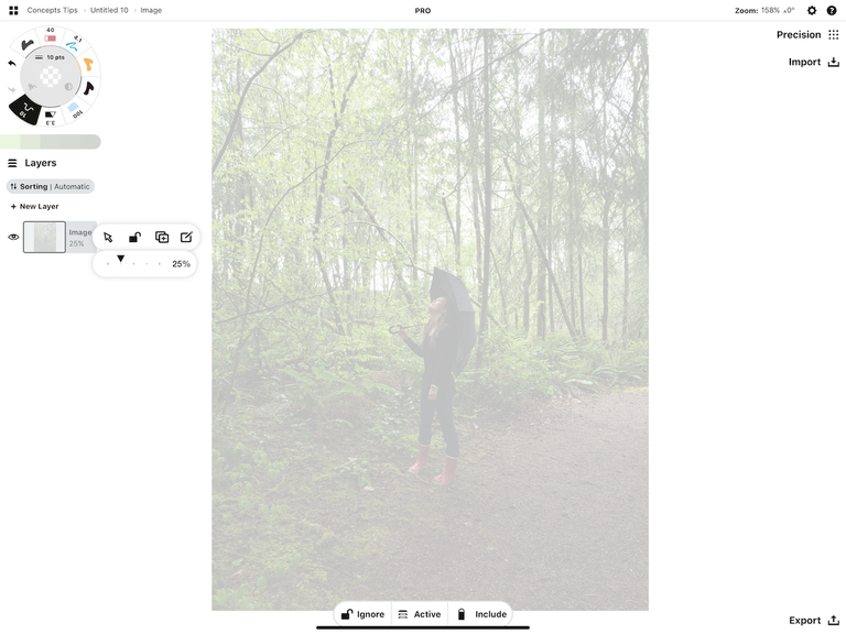 How to Make a Transparent PNG Object • Concepts App • Infinite ...