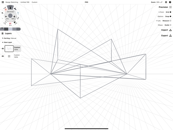 How to Sketch with a Perspective Grid • Concepts App • Infinite ...