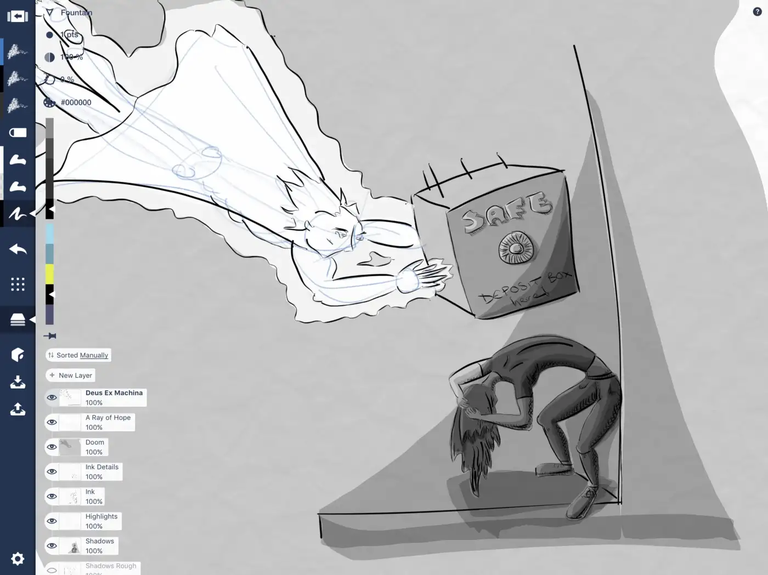 Character Sketching Basics • Concepts App • Infinite, Flexible Sketching