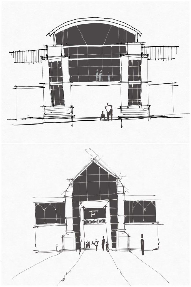Spatial Design Exploration In Architecture • Concepts App • Infinite Flexible Sketching