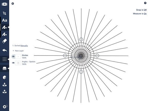 How to Draw a Mandala in Concepts • Concepts App • Infinite, Flexible ...