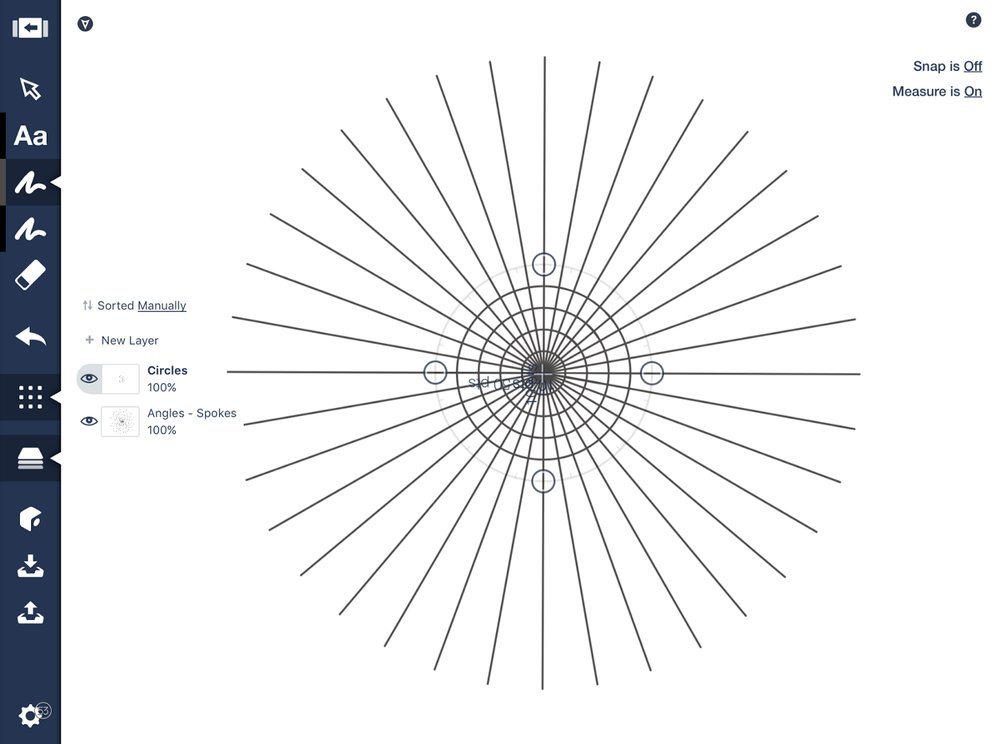How to Draw a Mandala in Concepts • Concepts App • Infinite, Flexible ...