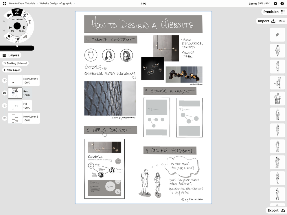 How to Edit a PDF • Concepts App • Infinite, Flexible Sketching