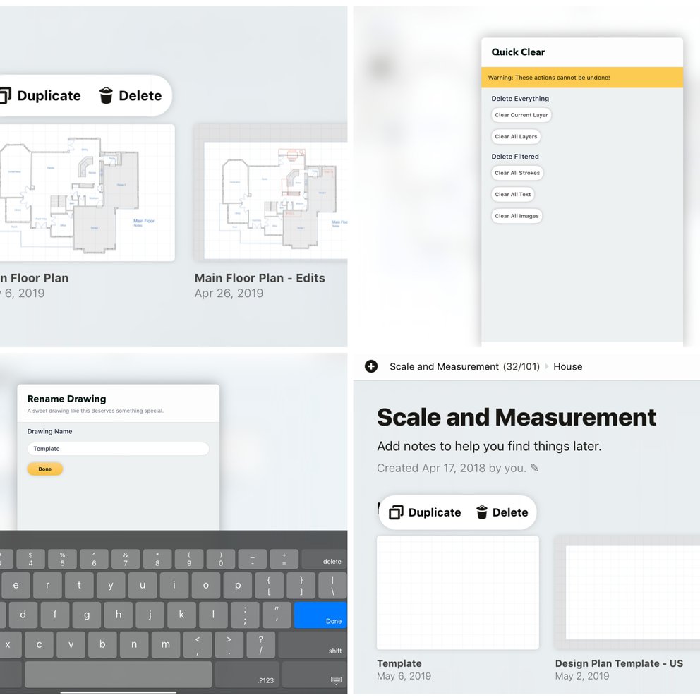 Creating a Project Template • Concepts App • Infinite, Flexible Sketching