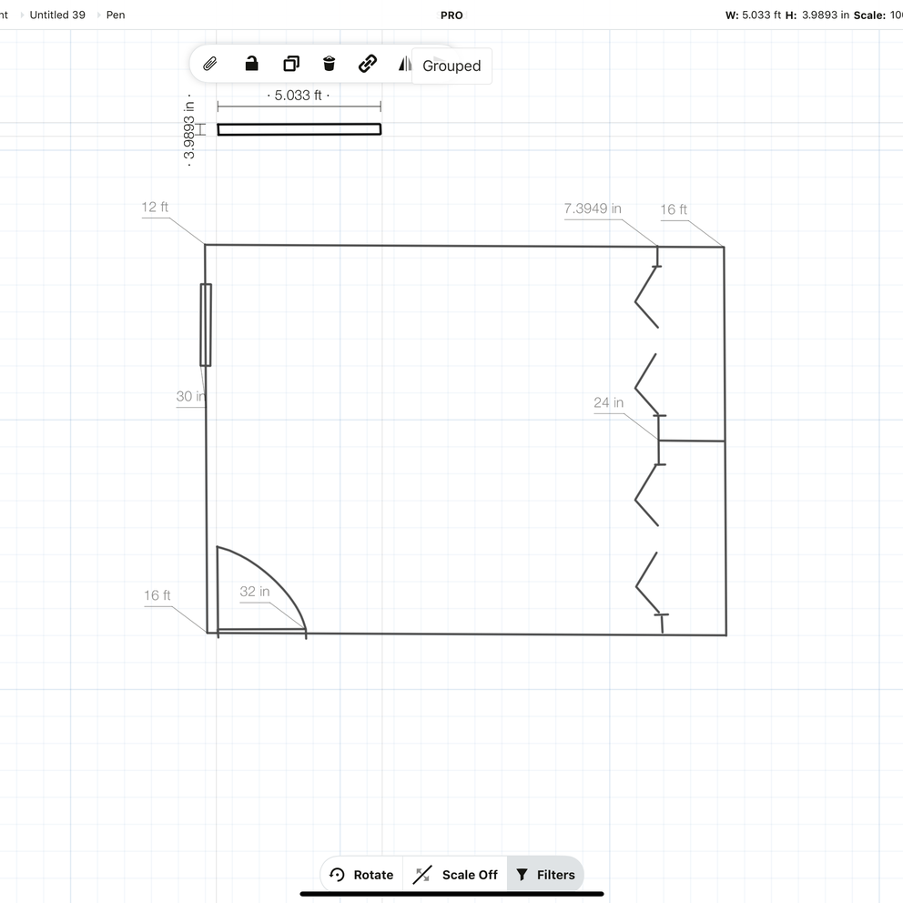 How to Create a Floor Plan • Concepts App • Infinite, Flexible Sketching