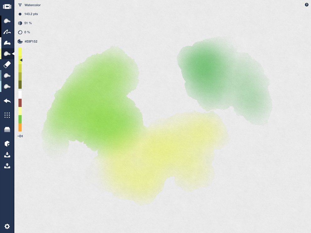 Introducing Vector Watercolor • Concepts App • Infinite, Flexible Sketching