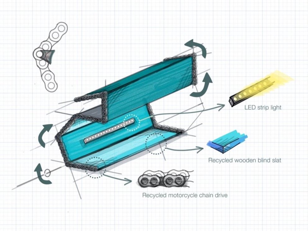 Designed to Make: Rolling Light • Concepts App • Infinite, Flexible ...