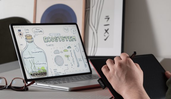 Wacom Partnership • Concepts App • Infinite, Flexible Sketching