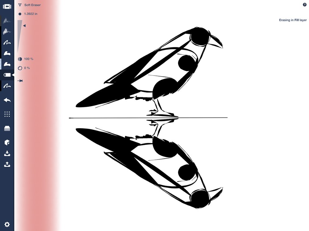 How to Make an Easy Reflection • Concepts App • Infinite, Flexible ...