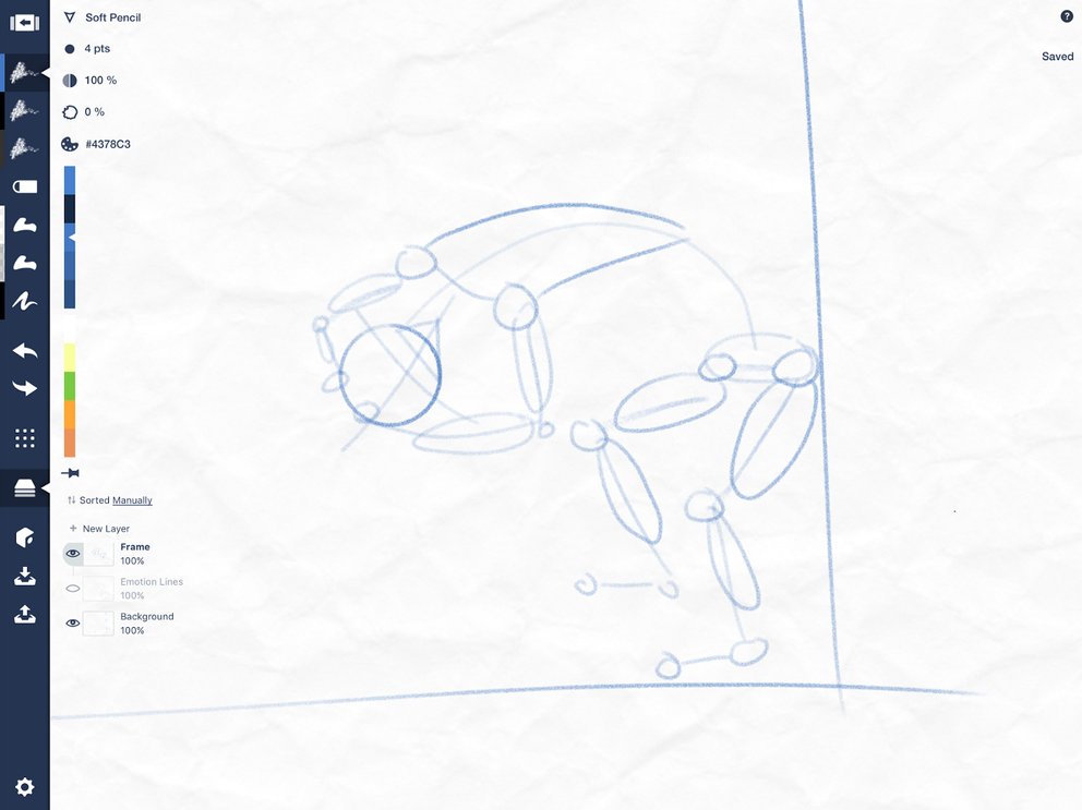 Character Sketching Basics • Concepts App • Infinite, Flexible Sketching