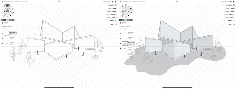 Perspective Sketching • Concepts App • Infinite, Flexible Sketching