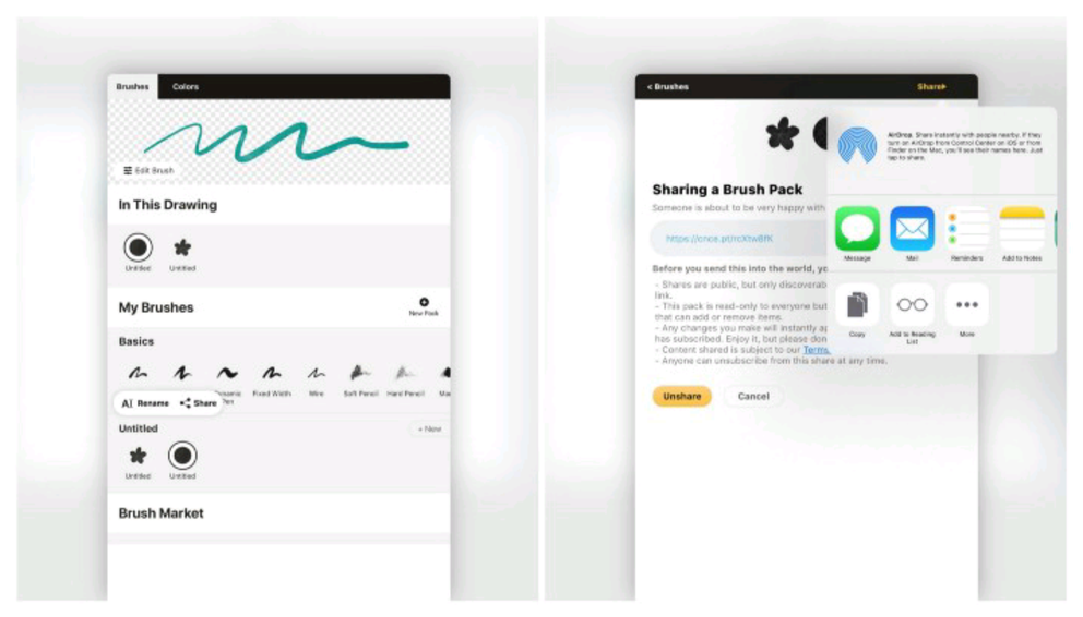 How to Create a Custom Brush • Concepts App • Infinite, Flexible Sketching