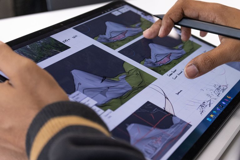 Visualisation-focused Design • Concepts App • Infinite, Flexible Sketching