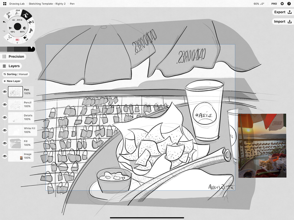 Creating a Project Template • Concepts App • Infinite, Flexible Sketching