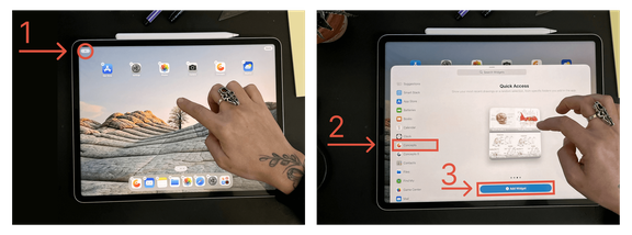 How to Use Widgets • Concepts App • Infinite, Flexible Sketching