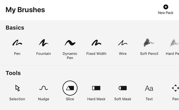 The Slice Tool Divide And Conquer Your Ideas • Concepts App • Infinite Flexible Sketching