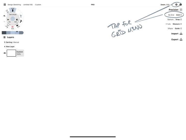 How to Set Up a Perspective Grid in Concepts • Concepts App • Infinite ...