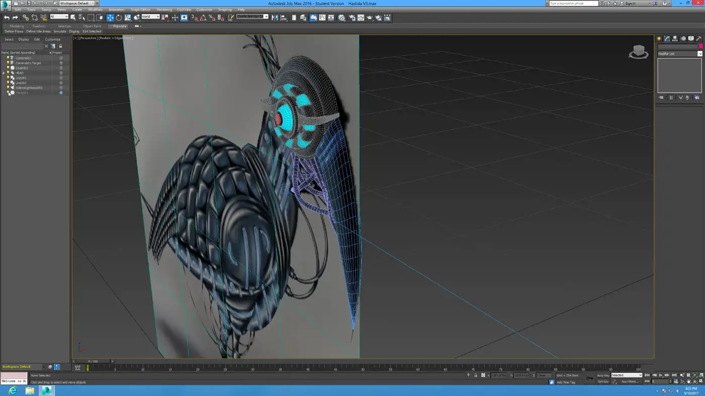 3D Rendering a Mechanical Ibis • Concepts App • Infinite, Flexible ...
