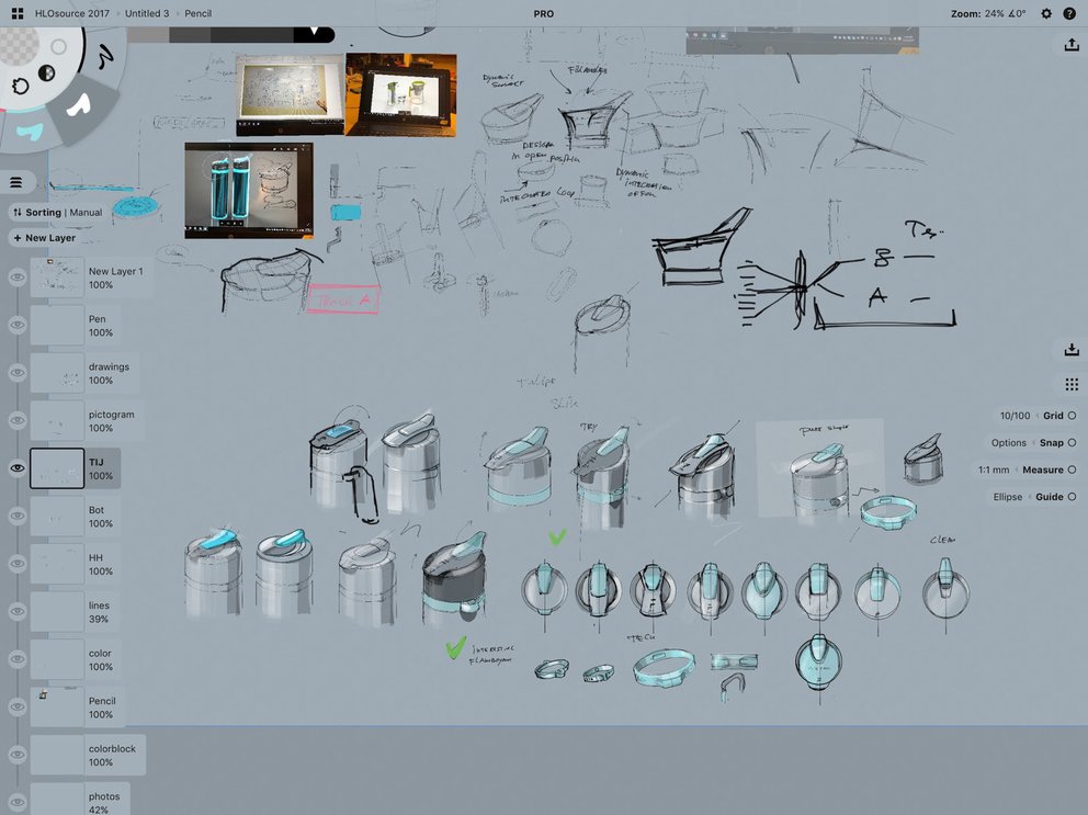 How to Use Layers to Take Notes, Illustrate and Design • Concepts App ...